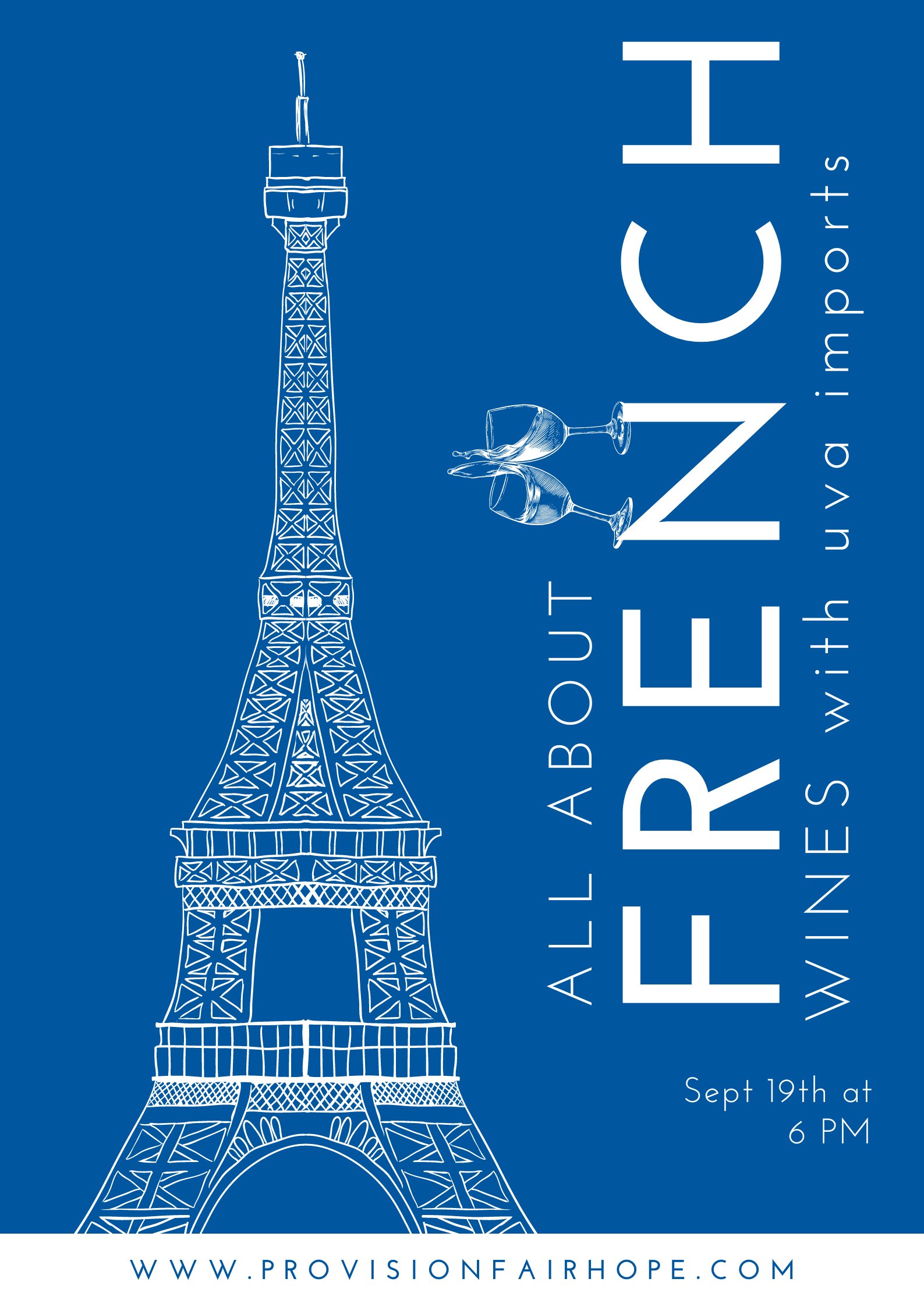 9.19.24 @ 6 PM // French Wine Evening | Provision Fairhope